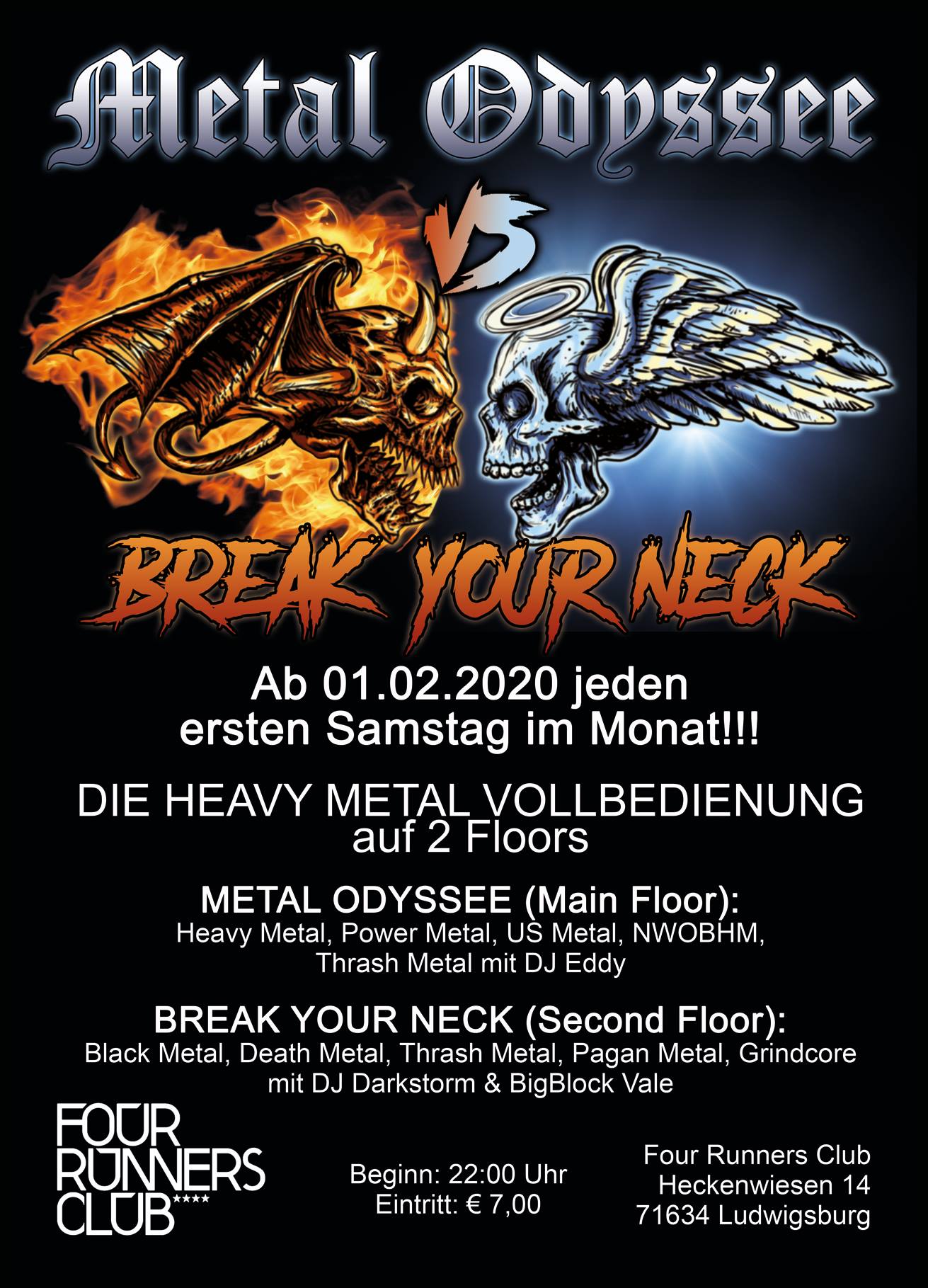Metal Odyssee vs Break Your Neck | MRZ 2020. - Four Runners Club ... Metal Odyssee vs Break Your Neck | MRZ 2020. - Four Runners Club ...
